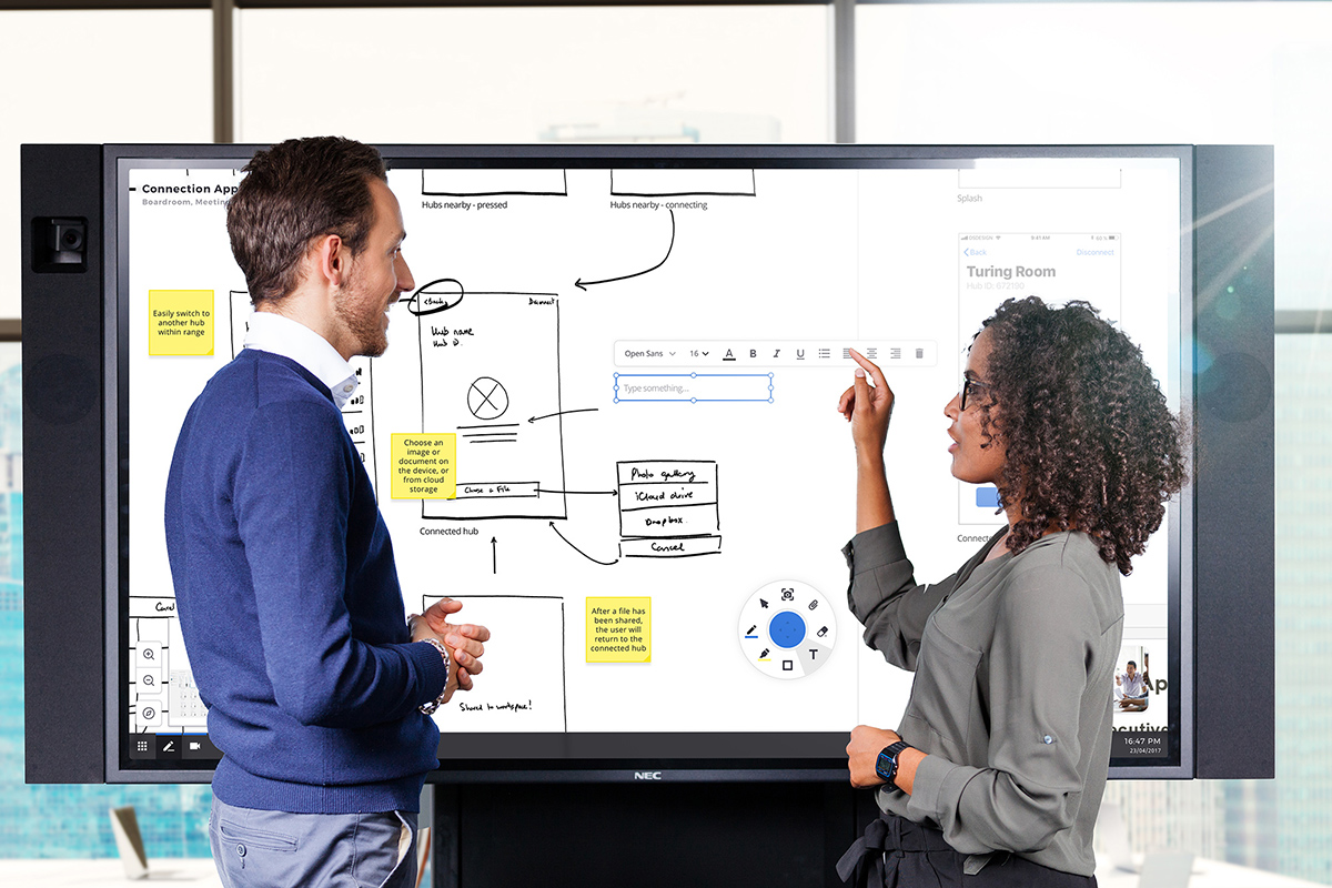 NEC and Quicklaunch™ combine to transform the InfinityBoard® | proAV