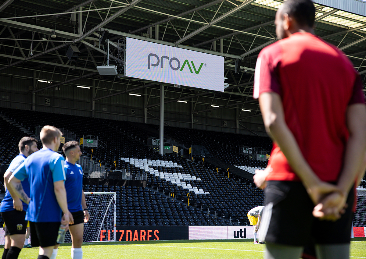 proAV take part in Fulham FC Partner Tournament | proAV