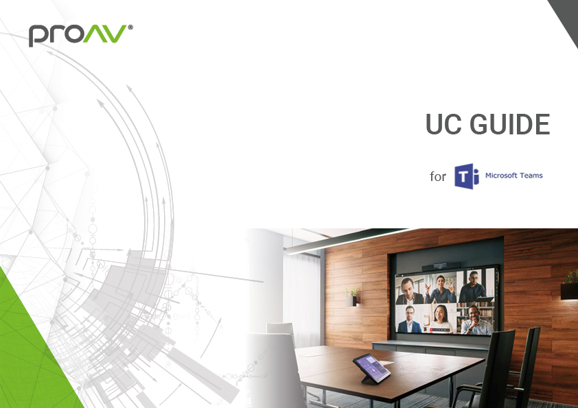 proAV UC Guide | Teams | proAV
